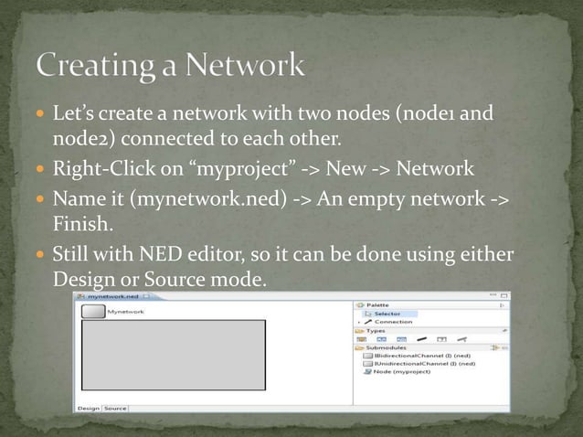 Tutorial 3 getting started with omnet | PPTX | Computing | Technology & Computing