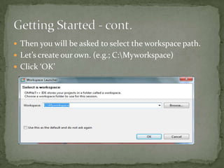 Tutorial 3 getting started with omnet | PPTX