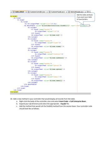 Tutorial 3 accessing the database | PDF