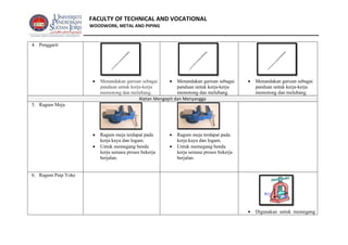 Tutorial 3 (VET3032 KERJA KAYU, LOGAM DAN PAIP) | PDF