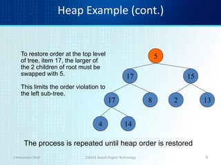 Tutorial 3 (b tree min heap) | PPT