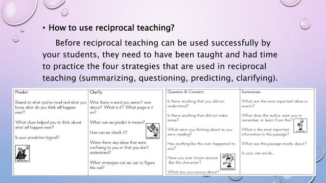 Reciprocal teaching | PPTX | Primary Education | Education