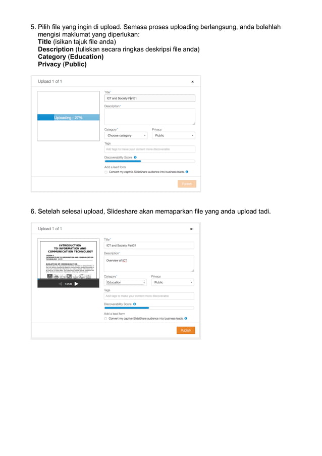 Tutorial 3 langkah kongsi fail dalam frog vle | PDF | Free Download