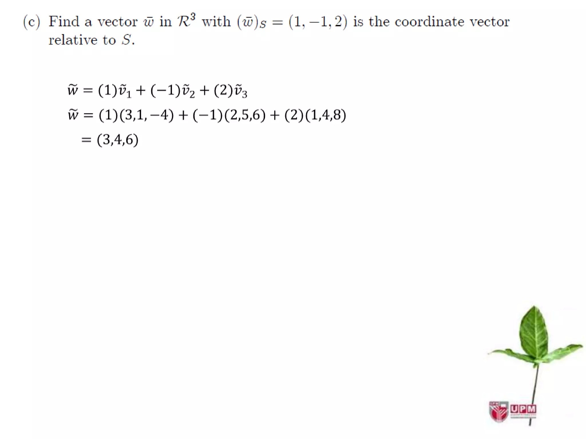 Tutorial 3 mth 3201 | PPTX
