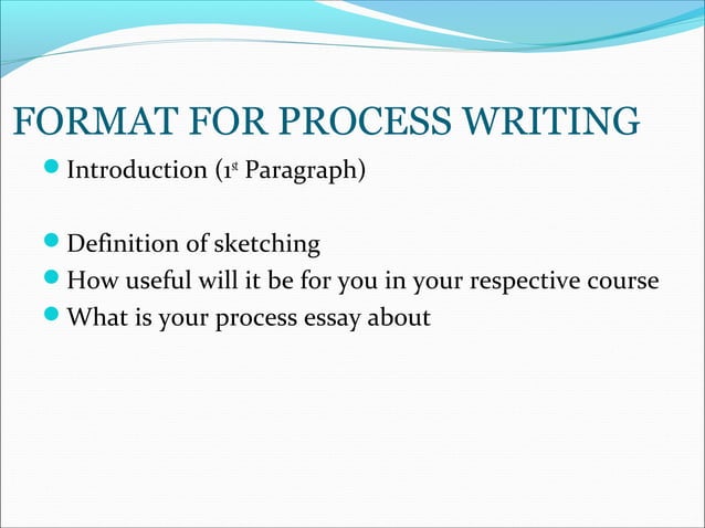Tutorial 3 (pre writing & process essay format) | PPT