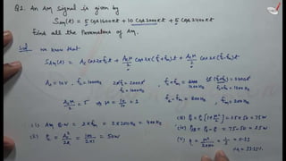 Tutorial 3 single tone am | PPT