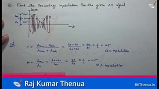 Tutorial 3 single tone am | PPT