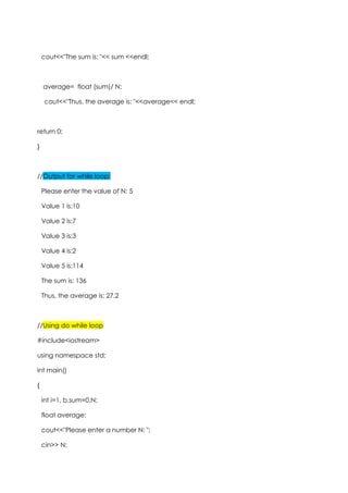 C++ TUTORIAL 3 | PDF