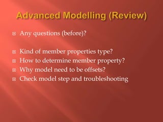 Tutorial #4 - SACS Basic | PPTX