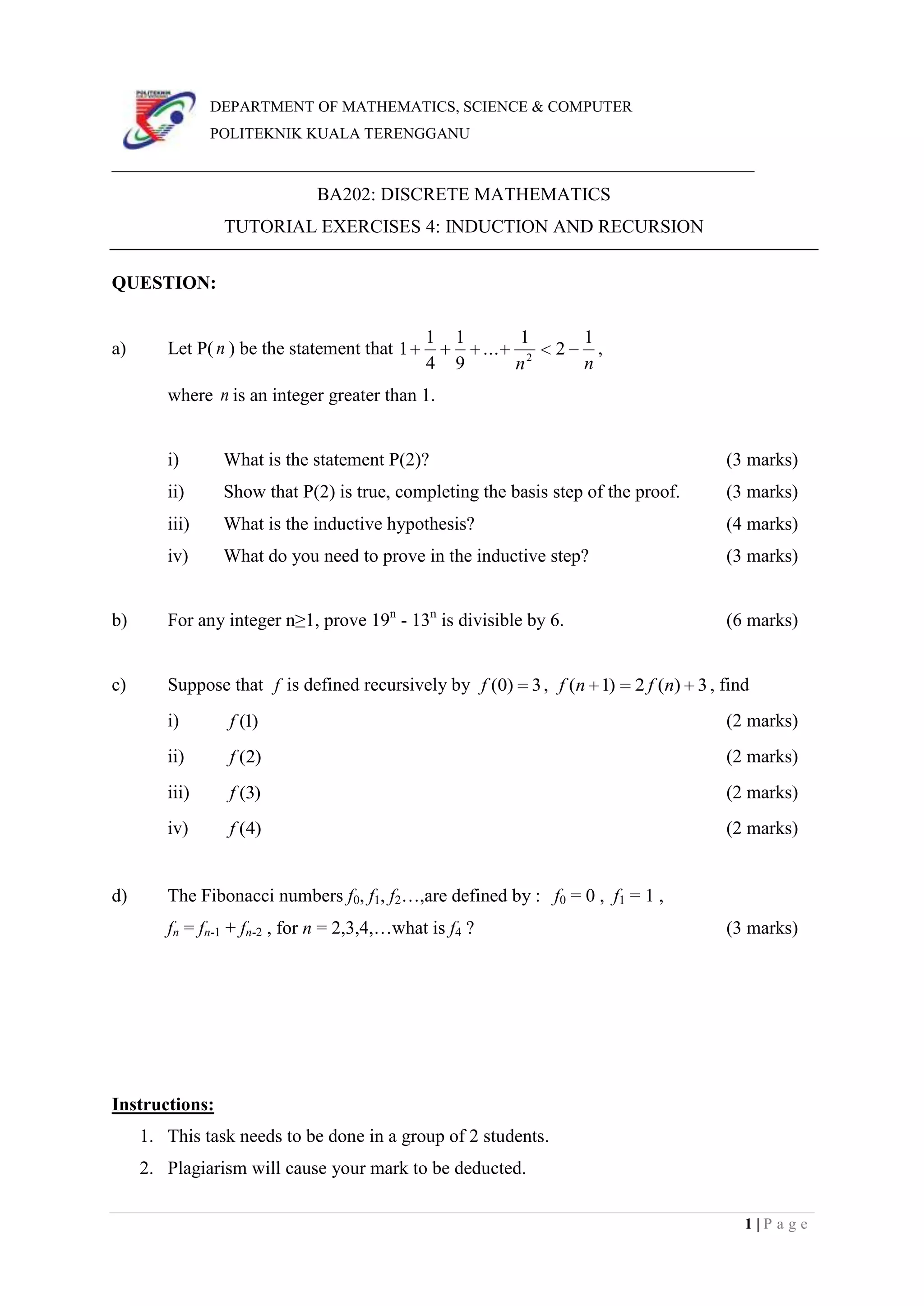 Tutorial 4 dis_2011 | PDF