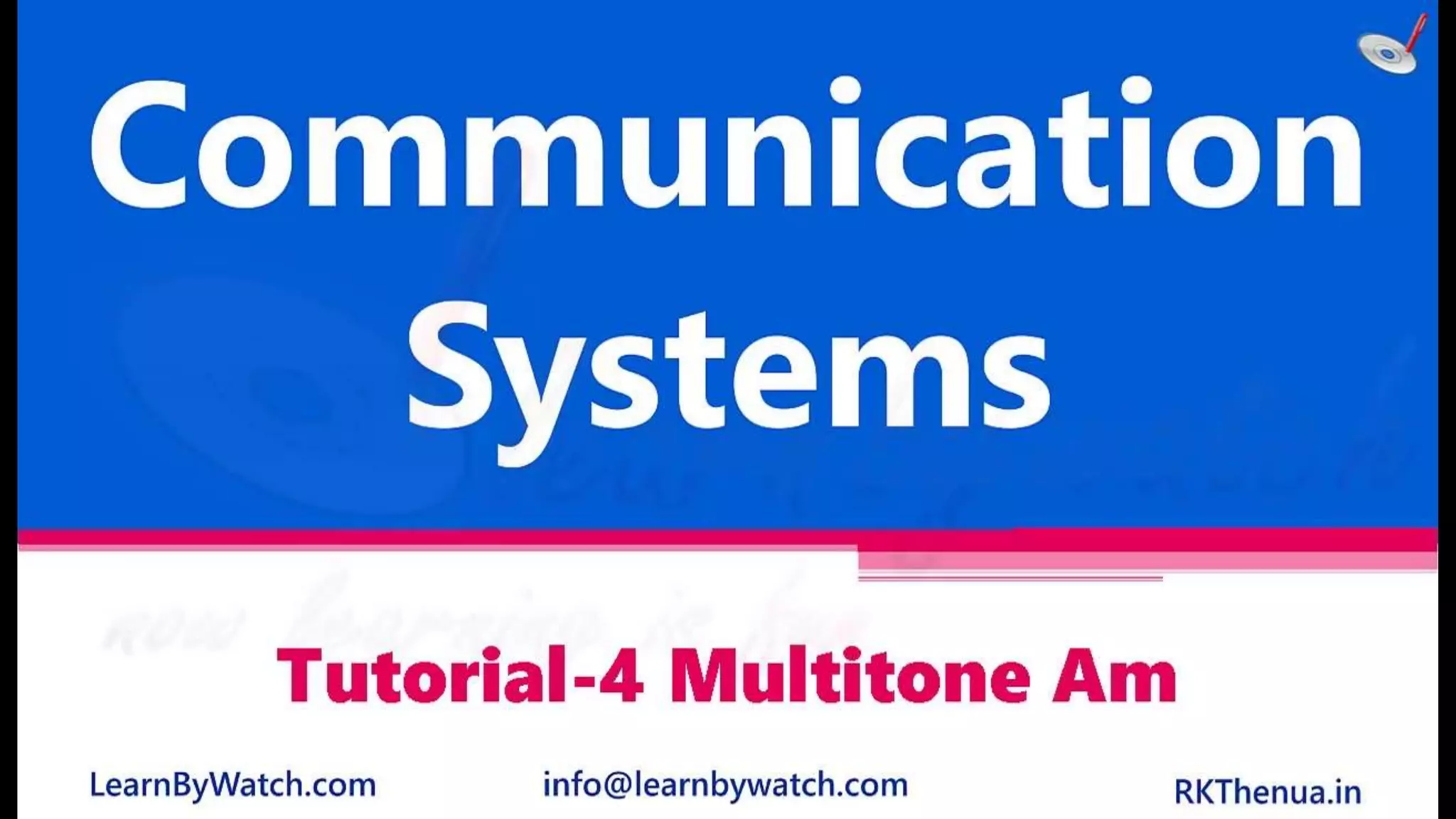 Tutorial 4 multitone am | PPTX