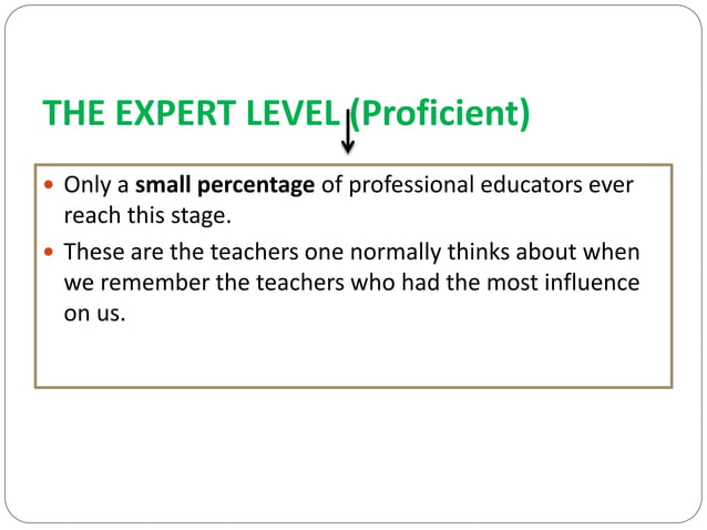 Stages of Teachers Development | PPTX | Primary Education | Education