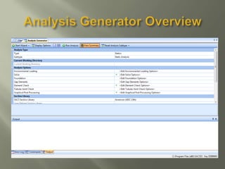 Tutorial #5 - SACS Basic | PPTX