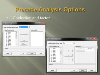 Tutorial #5 - SACS Basic | PPTX
