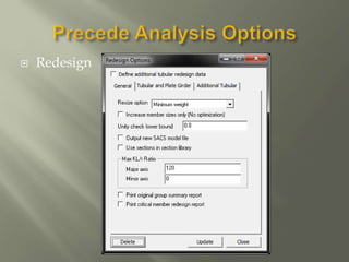 Tutorial #5 - SACS Basic | PPTX