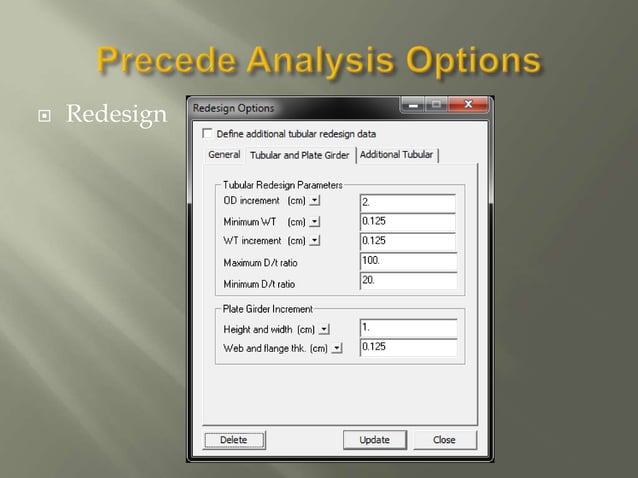 Tutorial #5 - SACS Basic