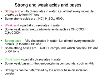 Tutorial 6 - Acids and Bases.ppt