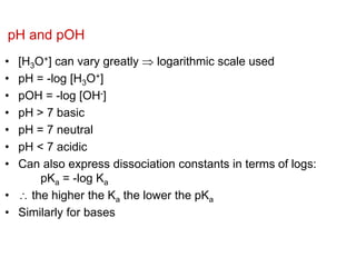 Tutorial 6 - Acids and Bases.ppt