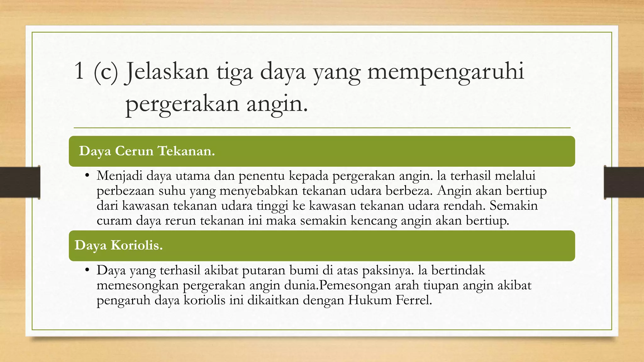 TEKANAN UDARA DAN PEMBENTUKAN ANGIN | PPTX