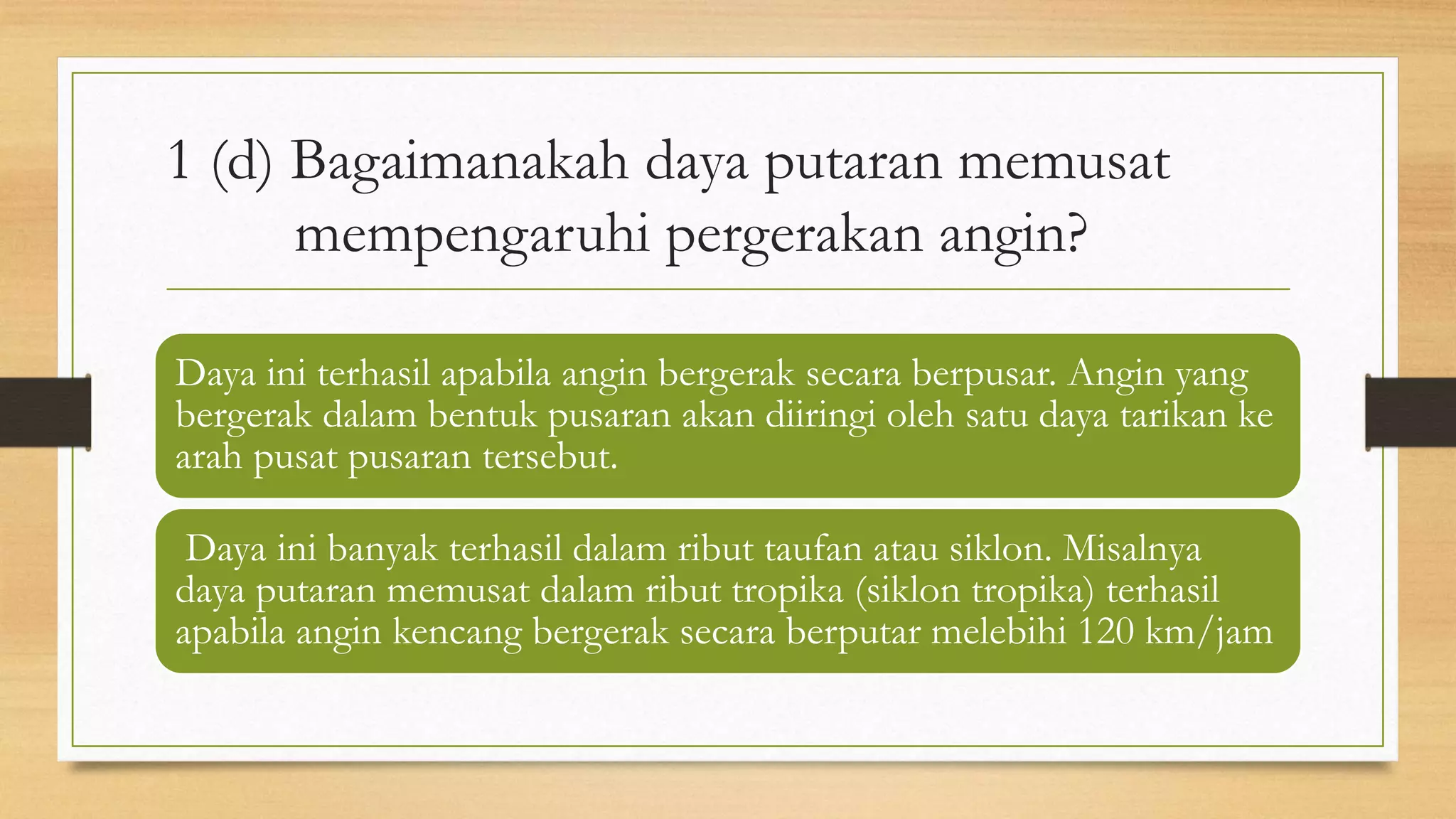 TEKANAN UDARA DAN PEMBENTUKAN ANGIN | PPTX