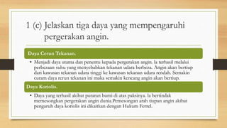 TEKANAN UDARA DAN PEMBENTUKAN ANGIN | PPTX