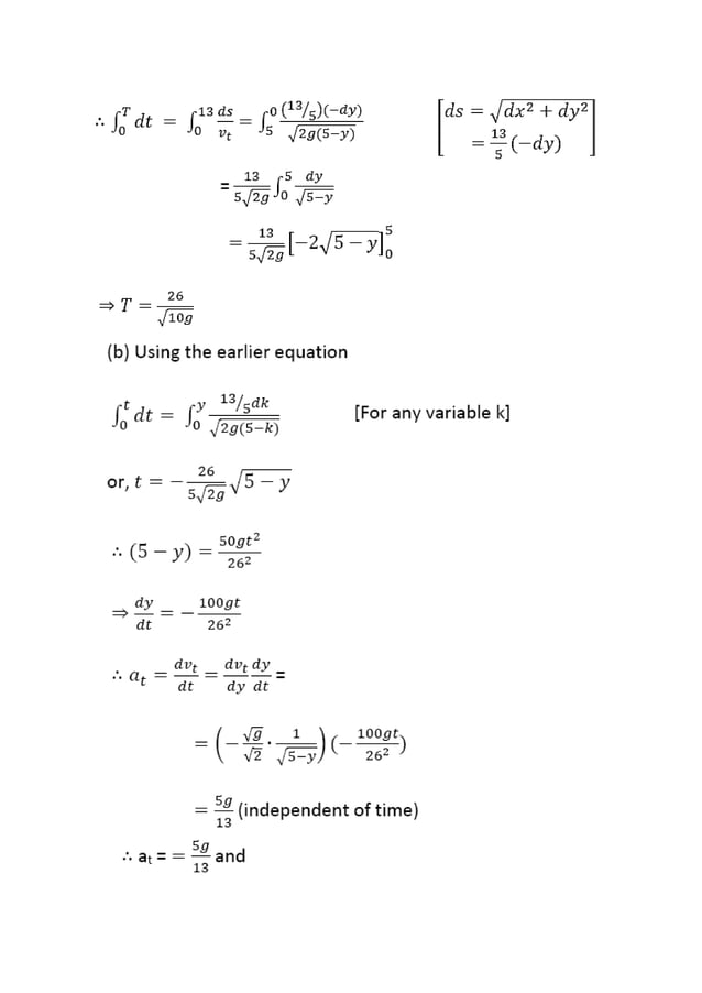 Tutorial 6 solns | PDF | Physics | Science