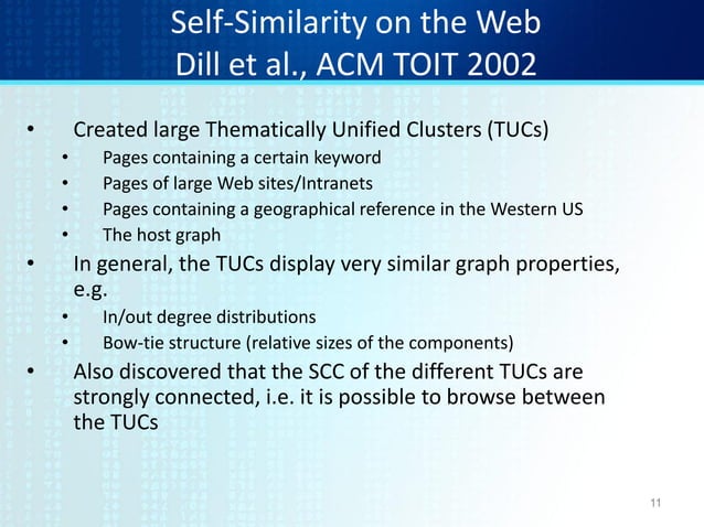 Tutorial 6 (web graph attributes) | PDF | Internet | Computing