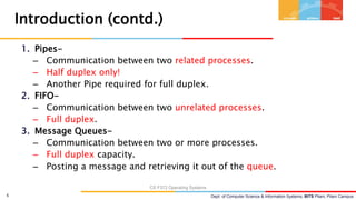 Operating System Tutorial 8, Bits Pilani | PPTX