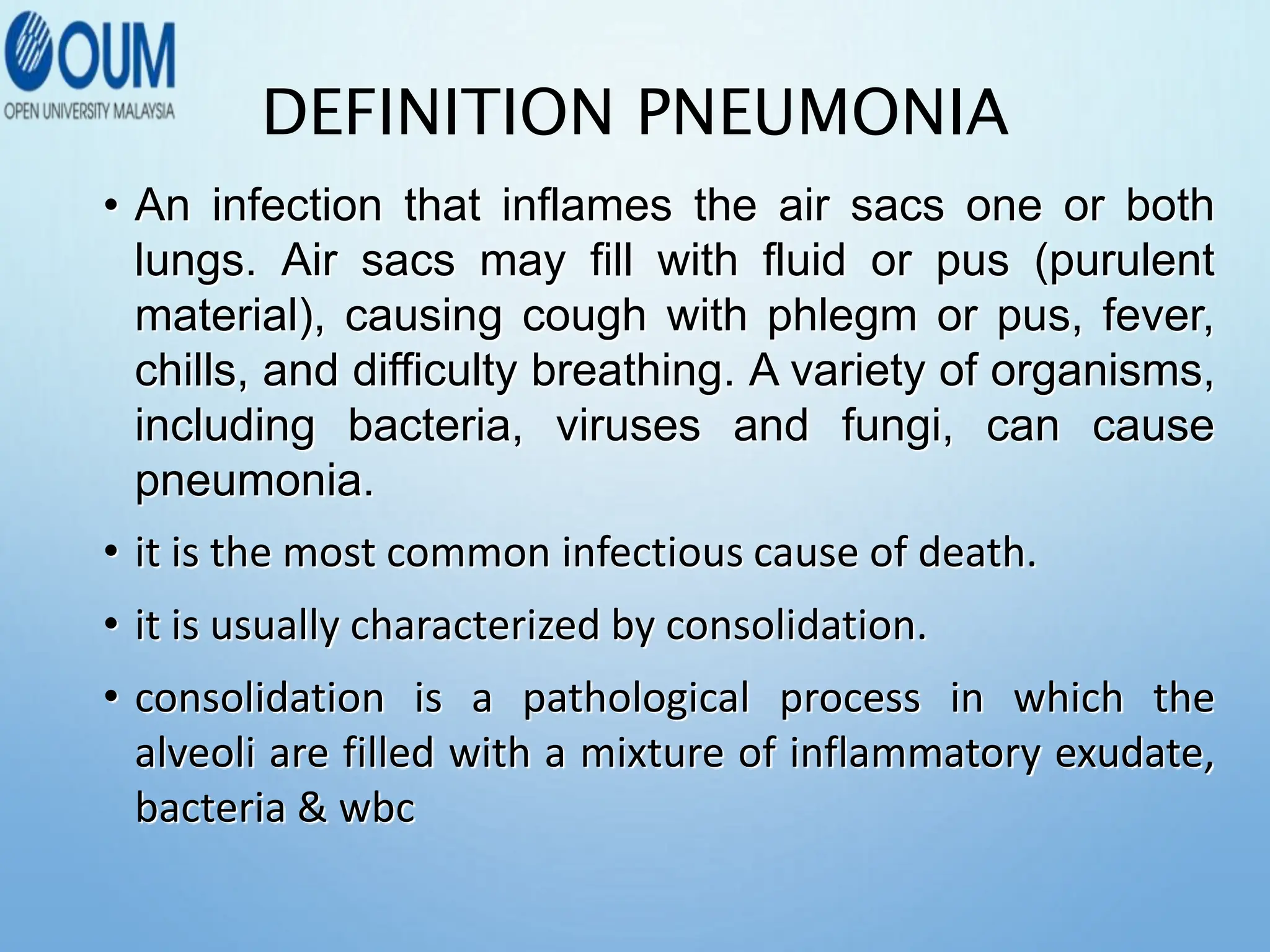TUTORIAL 8 PNEUMONIA.pptx is discuss in detail about the pneumonia ...