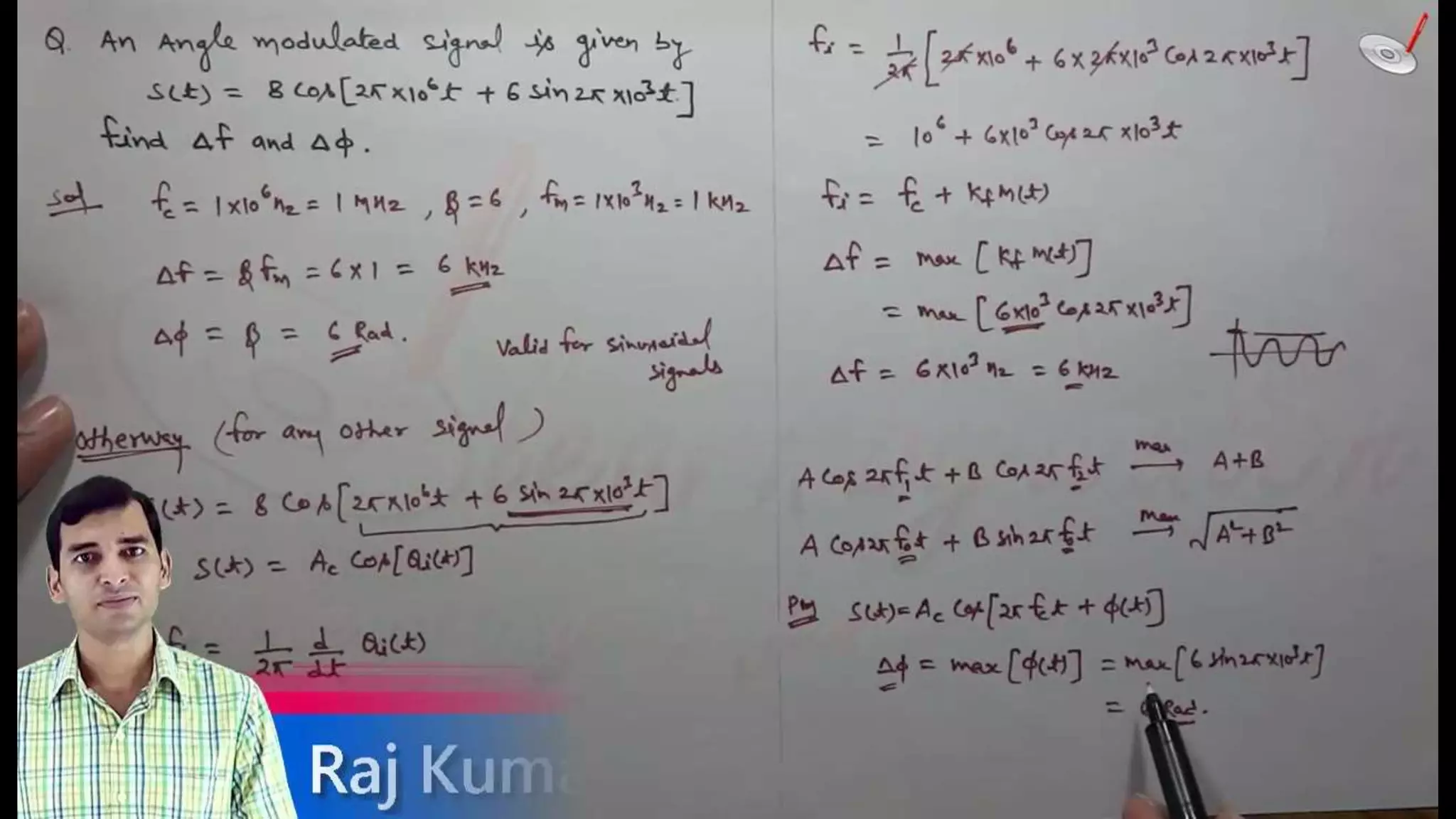 Tutorial 9 fm | Communication Systems | PPTX