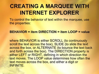 Tutorial 9 multimedia web page | ODP