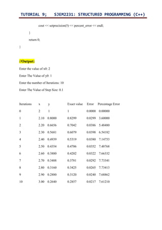 C++ TUTORIAL 9 | PDF