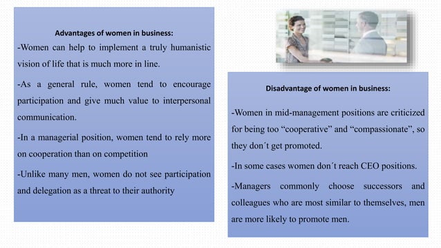 human resources women in business | PPTX