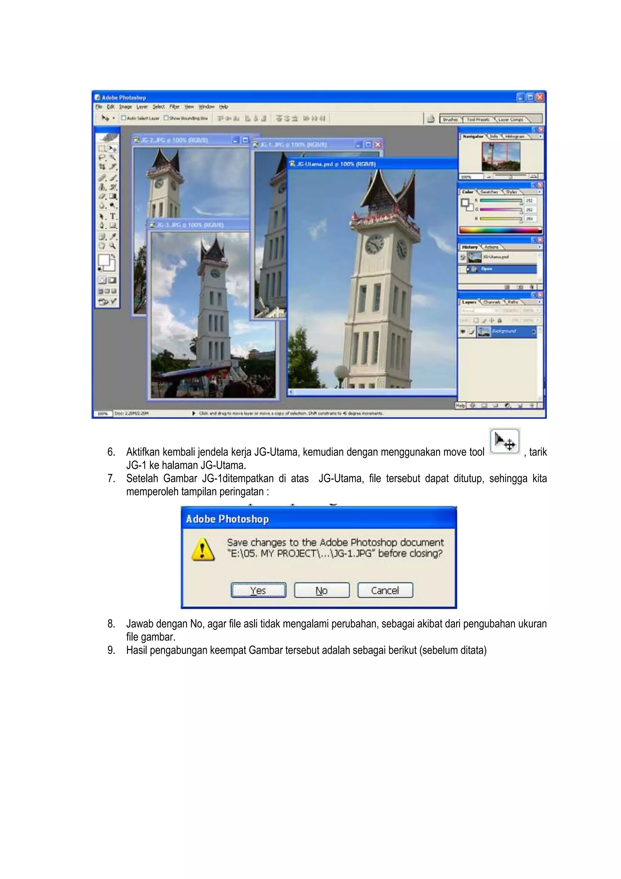 Tutorial adobe photoshop | DOCX