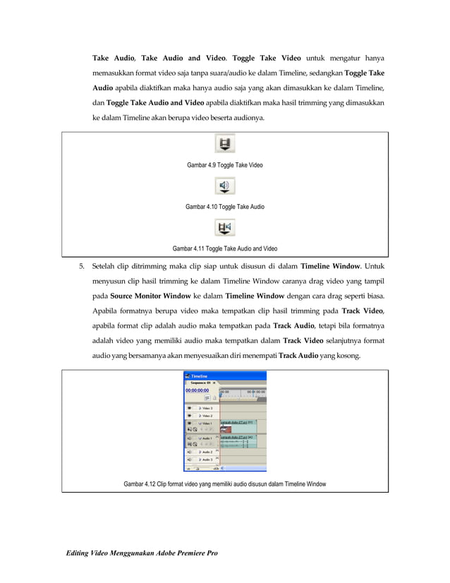 Tutorial adobe premier | PDF