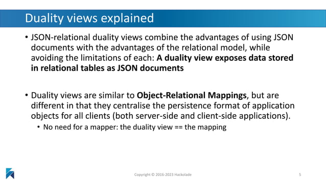 Tutorial Advanced How-To - Oracle 23c Duality views | PDF