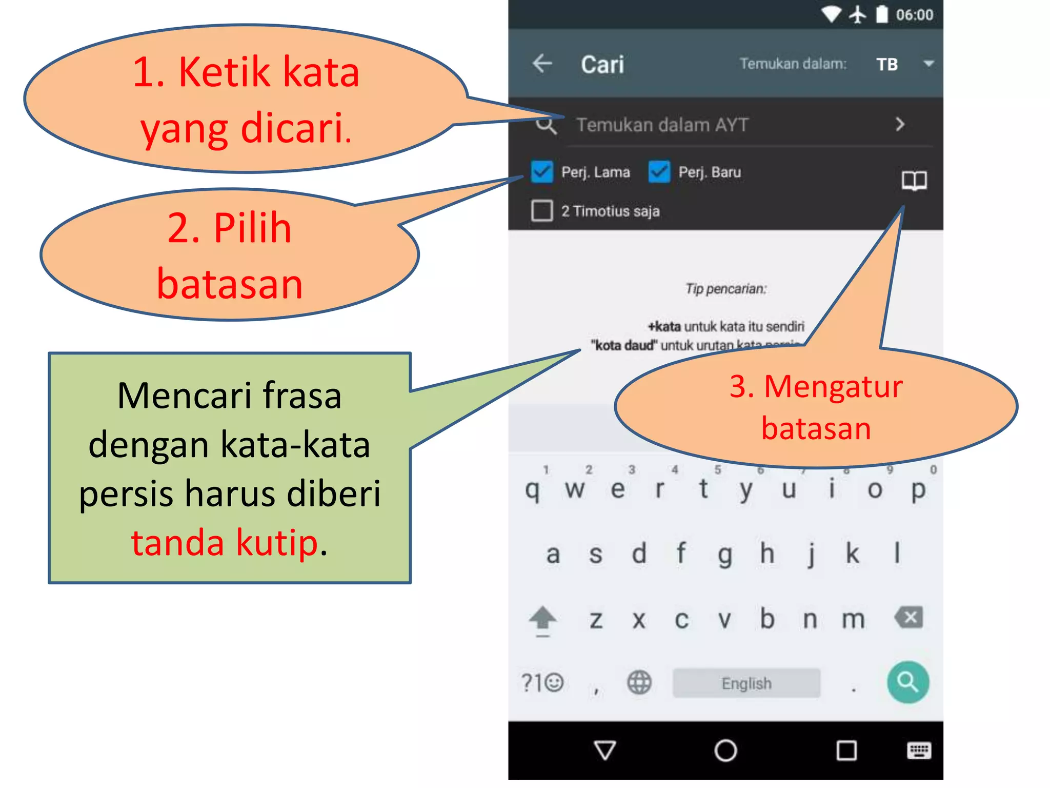 Tutorial Alkitab SABDA | PPTX