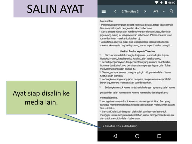 Tutorial Alkitab SABDA | PPTX