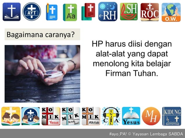 Tutorial Alkitab SABDA | PPTX