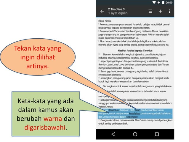 Tutorial Alkitab SABDA | PPTX