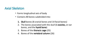 Tutorial Anatomy of Bones and structures | PPTX