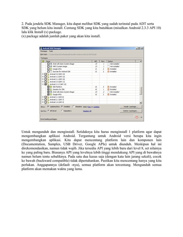 Introduction on Android programming Tutorial | DOCX