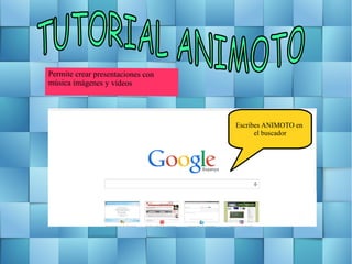 Tutorial animoto | ODP