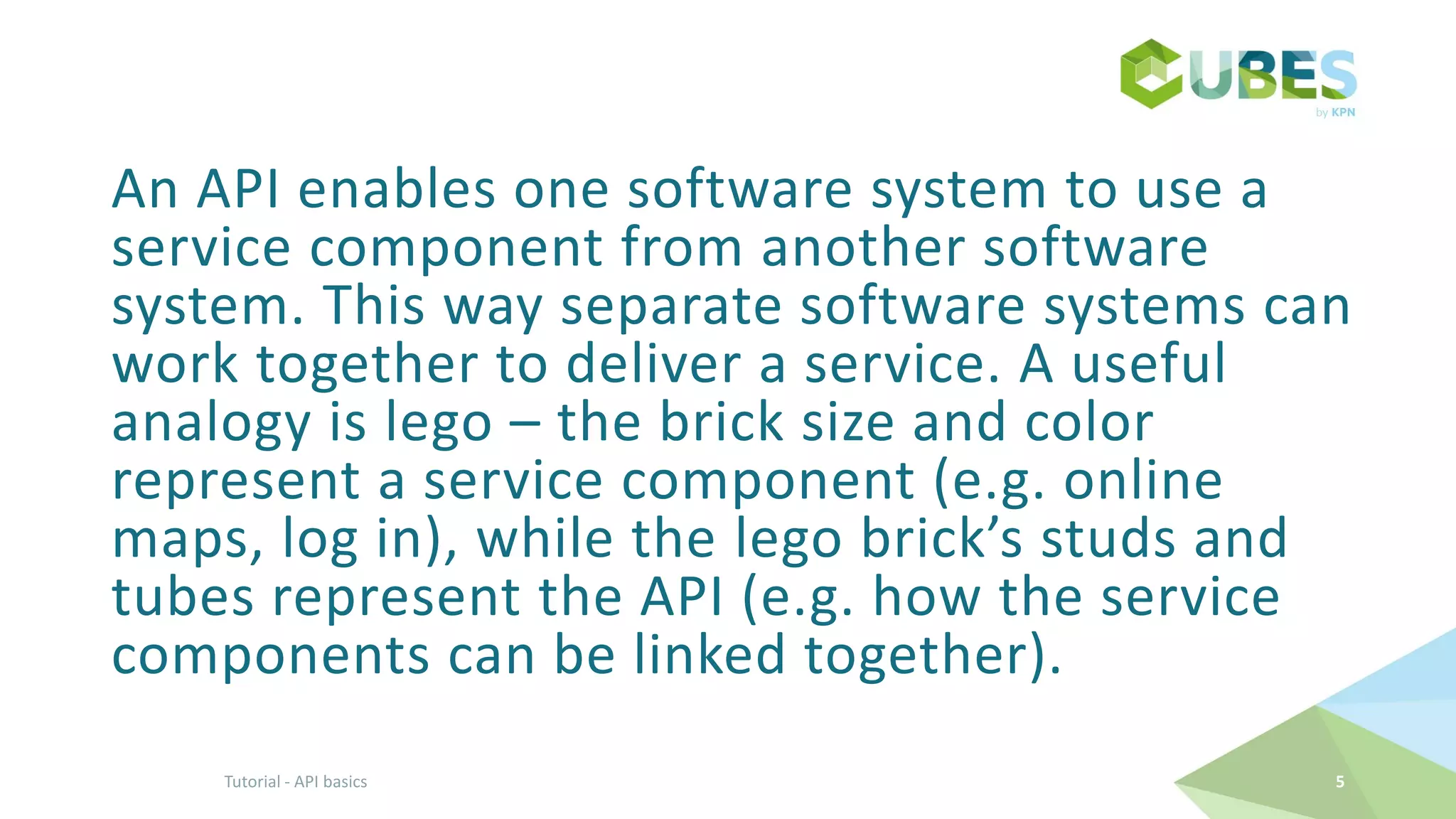 What is an API and why use it? | PPT