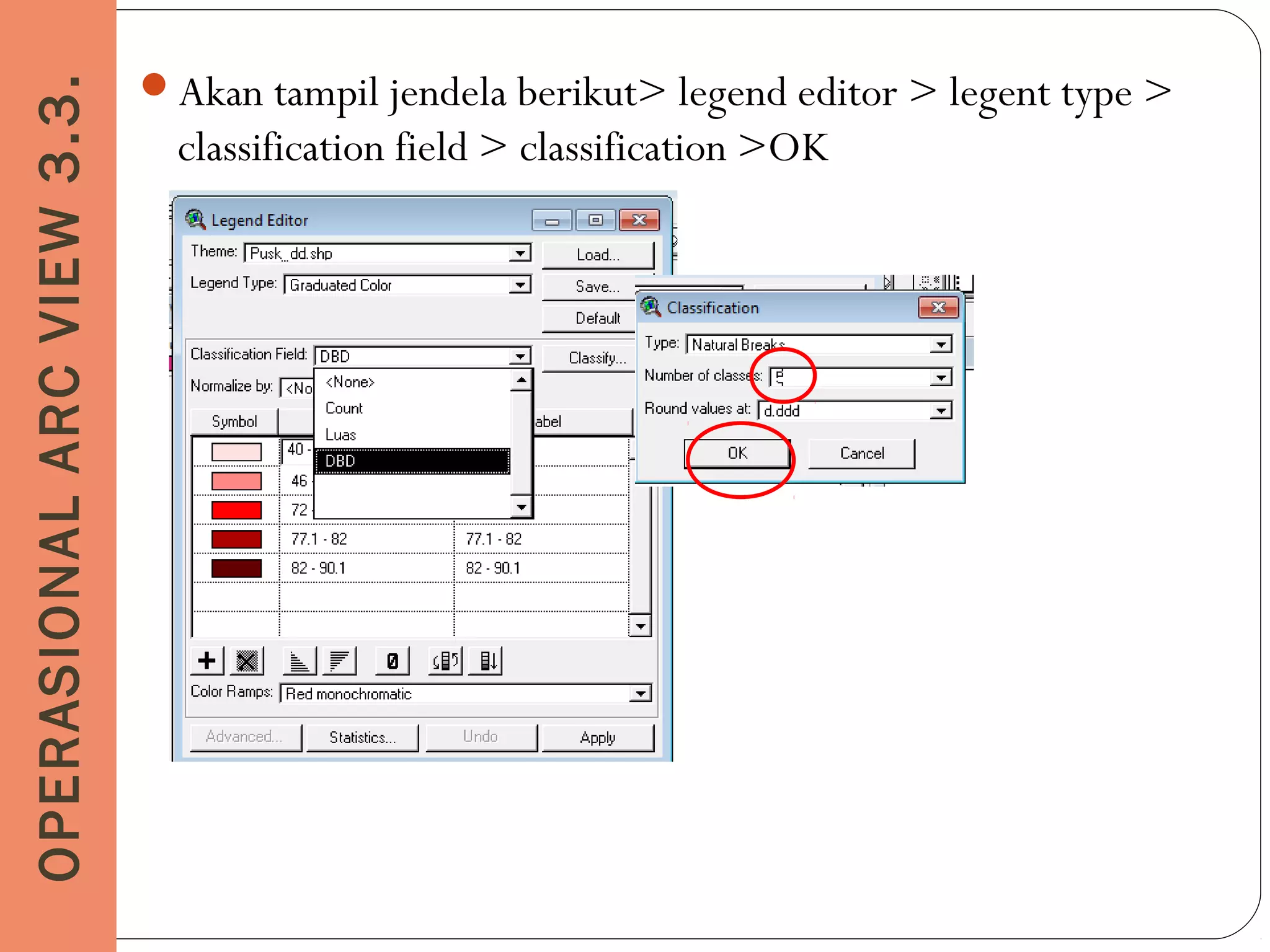 Tutorial Penggunaan Aplikasi ArcView 3.3 untuk Pengolahan Data Kesehatan | PPT
