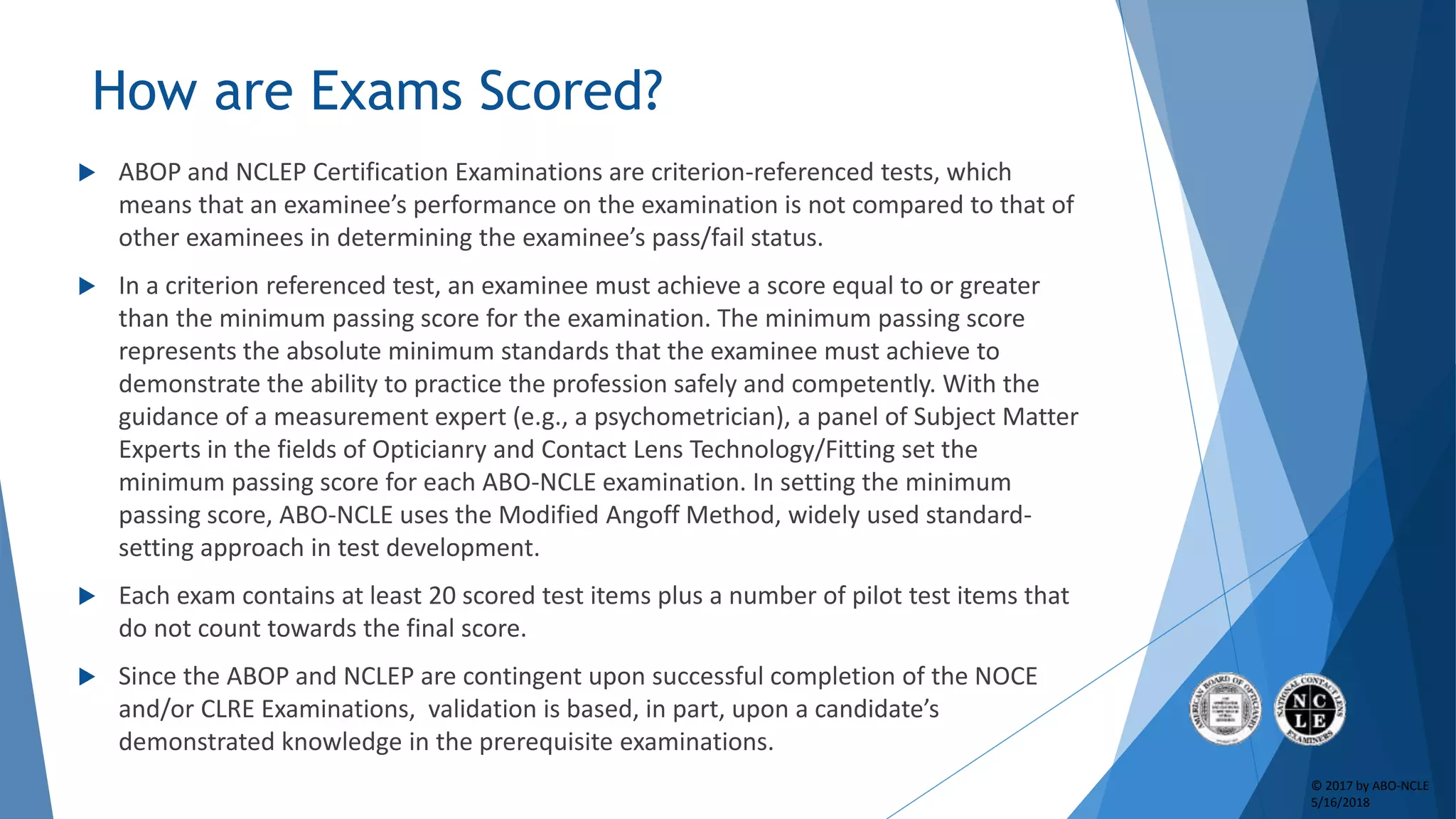 ABO & NCLE Practical Exam Slideshow Tutorial | PPTX