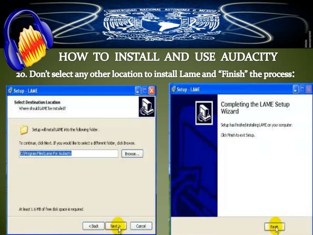 How to install and use Audacity