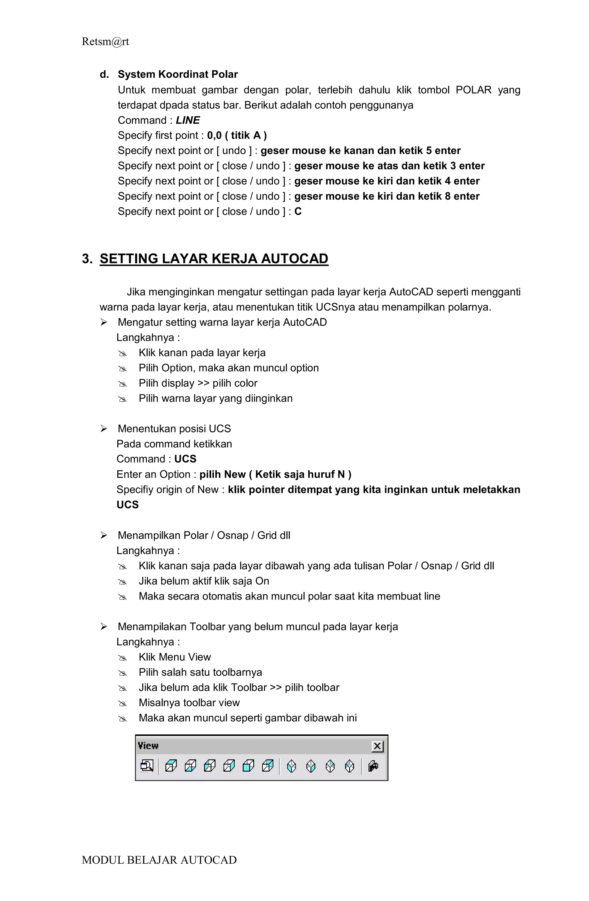 Tutorial autocad | PDF