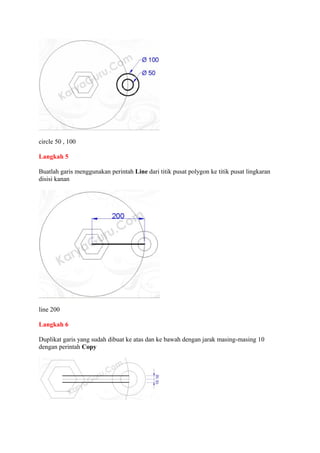 Tutorial auto cad [plogon | PDF