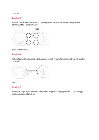 Tutorial auto cad [plogon | PDF